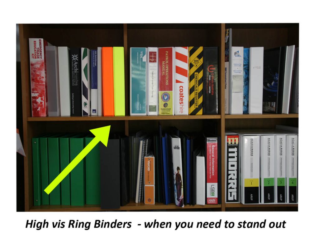 Highly Visible - High Vis Binders | Plastics Australia